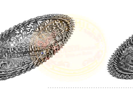 Zz Top | Dusty Hill Texas Belt Buckle By Vogt - Dec 07, 2023 | Julien's ...