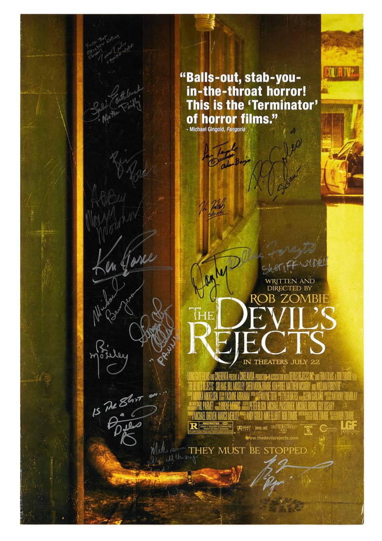 The Devil's Rejects | Cast-signed Film Poster Auction