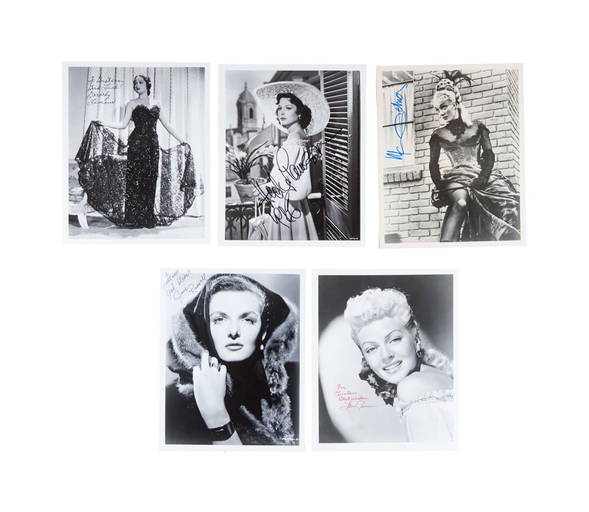 Hollywood | Classic Actress Signed Photos