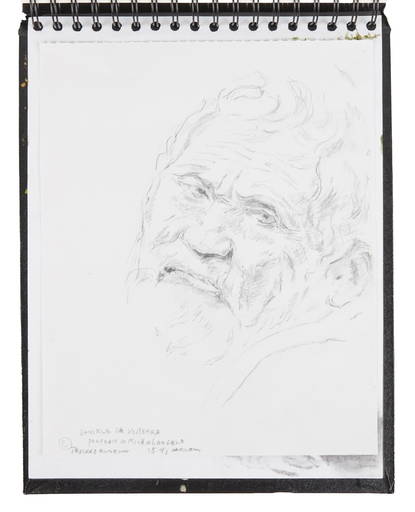 Tony Bennett | Sketchbook With Three Drawings