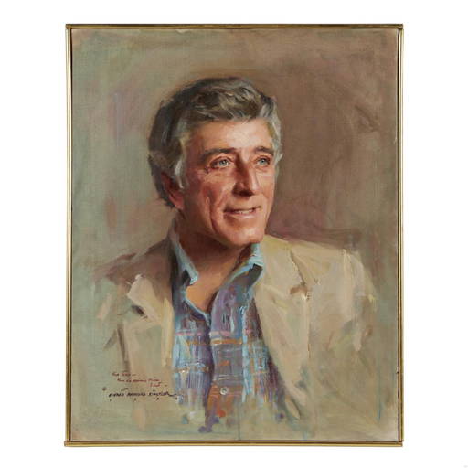 Tony Bennett | Portrait By Everett Raymond Kinstler