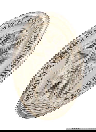 Elvis Presley | Saint Christopher Medal Magnet From His Car