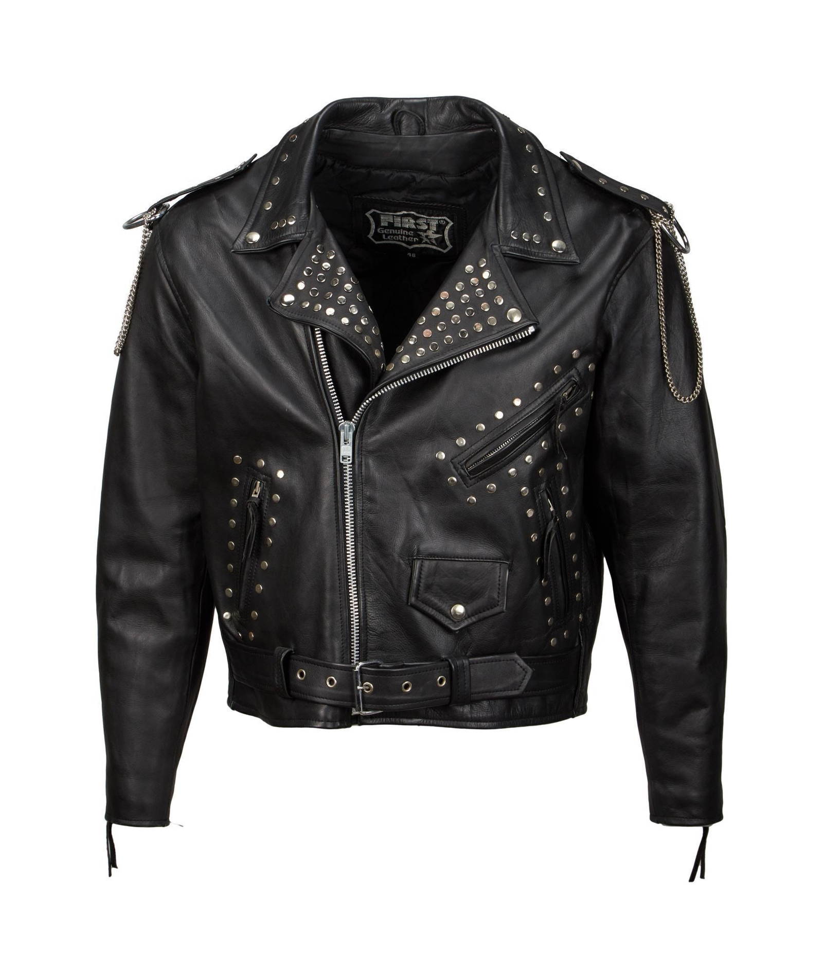 Def Leppard | Rick Savage Leather Biker Jacket Auction
