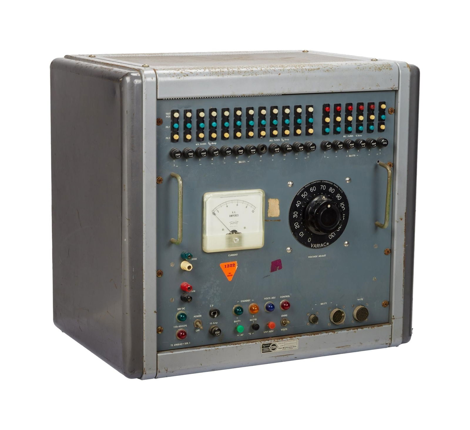 Kenneth Strickfaden | Voltage Adjuster Box Archival Special Effects ...