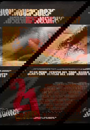 21 Grams | Multi Signed Poster