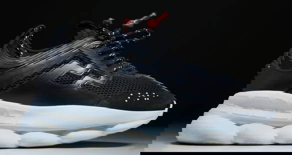 Rick Ross | Versace Chain Reaction Tartan Plaid "2 Chainz" Sneaker ...