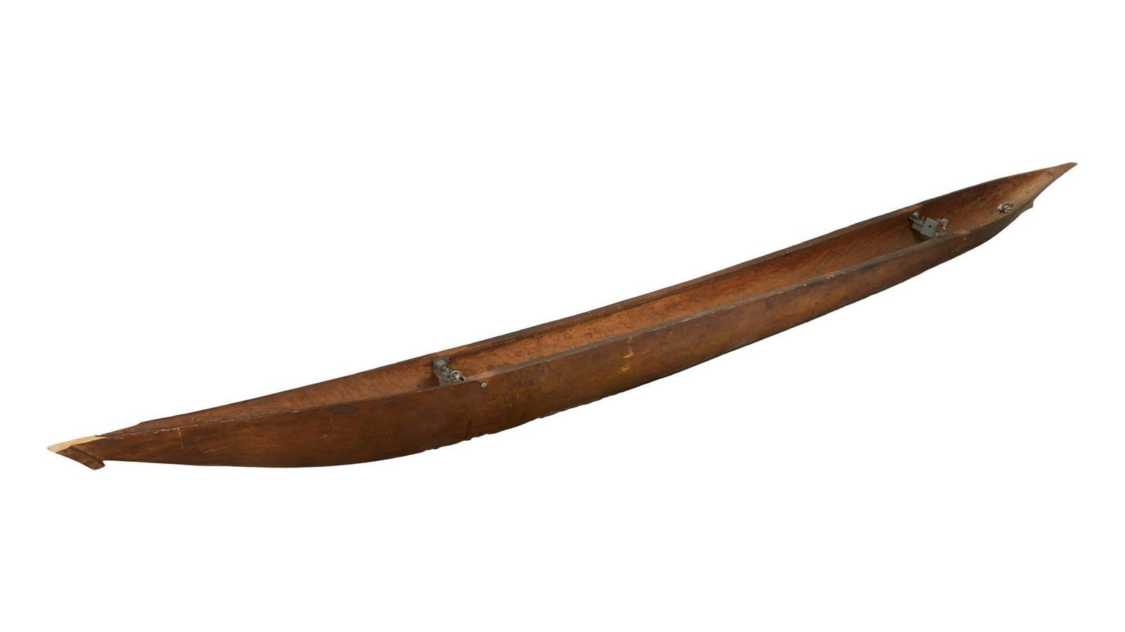 Trader Vic's Beverly Hilton | Carved Wood Canoe Auction