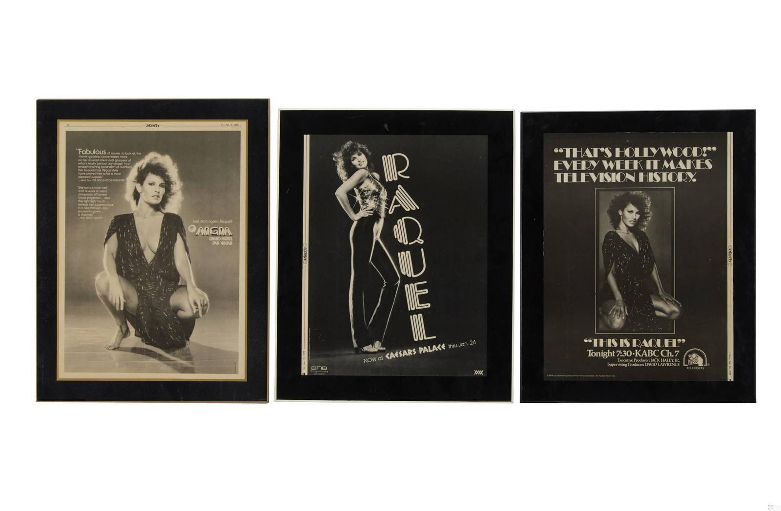 Raquel Welch | "variety" Ads Auction