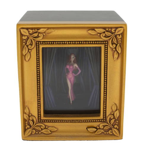 Hugh Hefner | Miniature Jessica Rabbit Light Up Shadowbox Display
