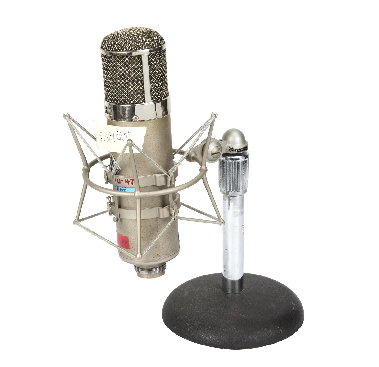 Frank Zappa | Neumann Telefunken U47 "el Pistolero" Microphone With ...