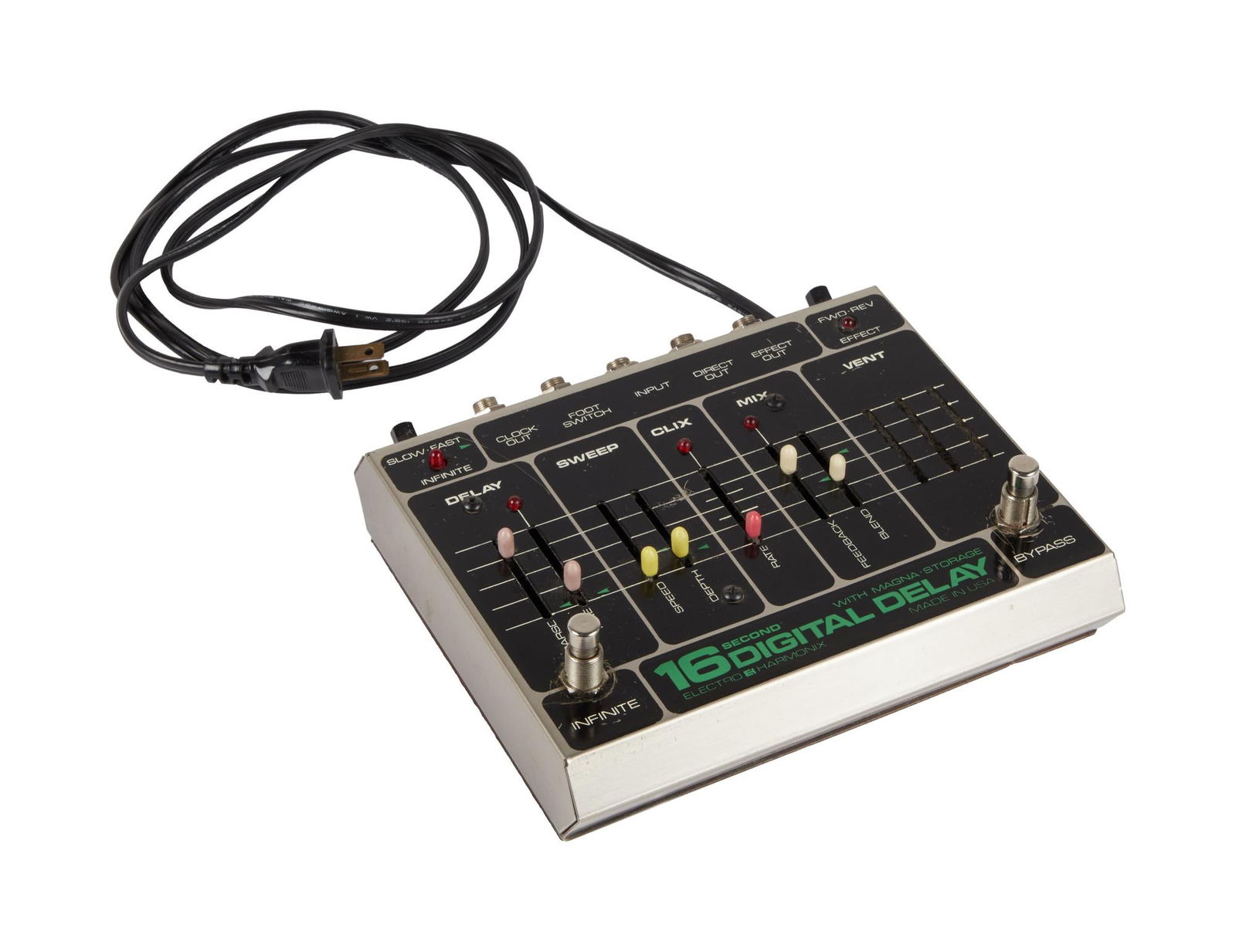 David Lynch | 1980s Electro-harmonix 16 Second Digital Delay Guitar ...