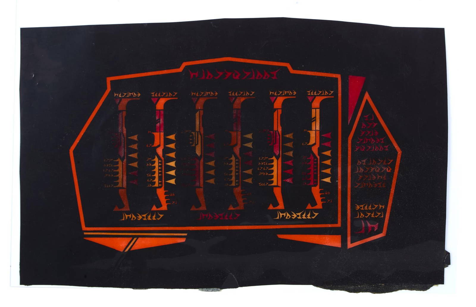 Star Trek: Generations | Klingon Bird-of-prey Hand-gelled Film Negative ...