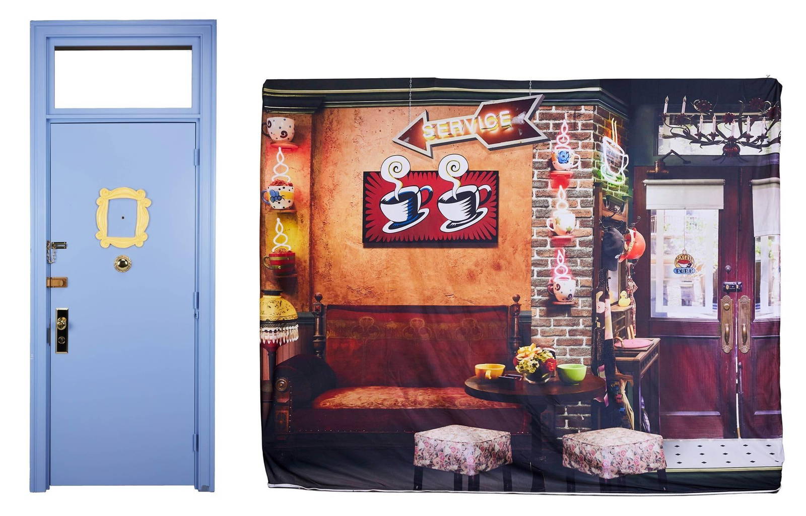 Friends | Monica's Apartment Door At&t Pop Up And 25th Anniversary Pop ...