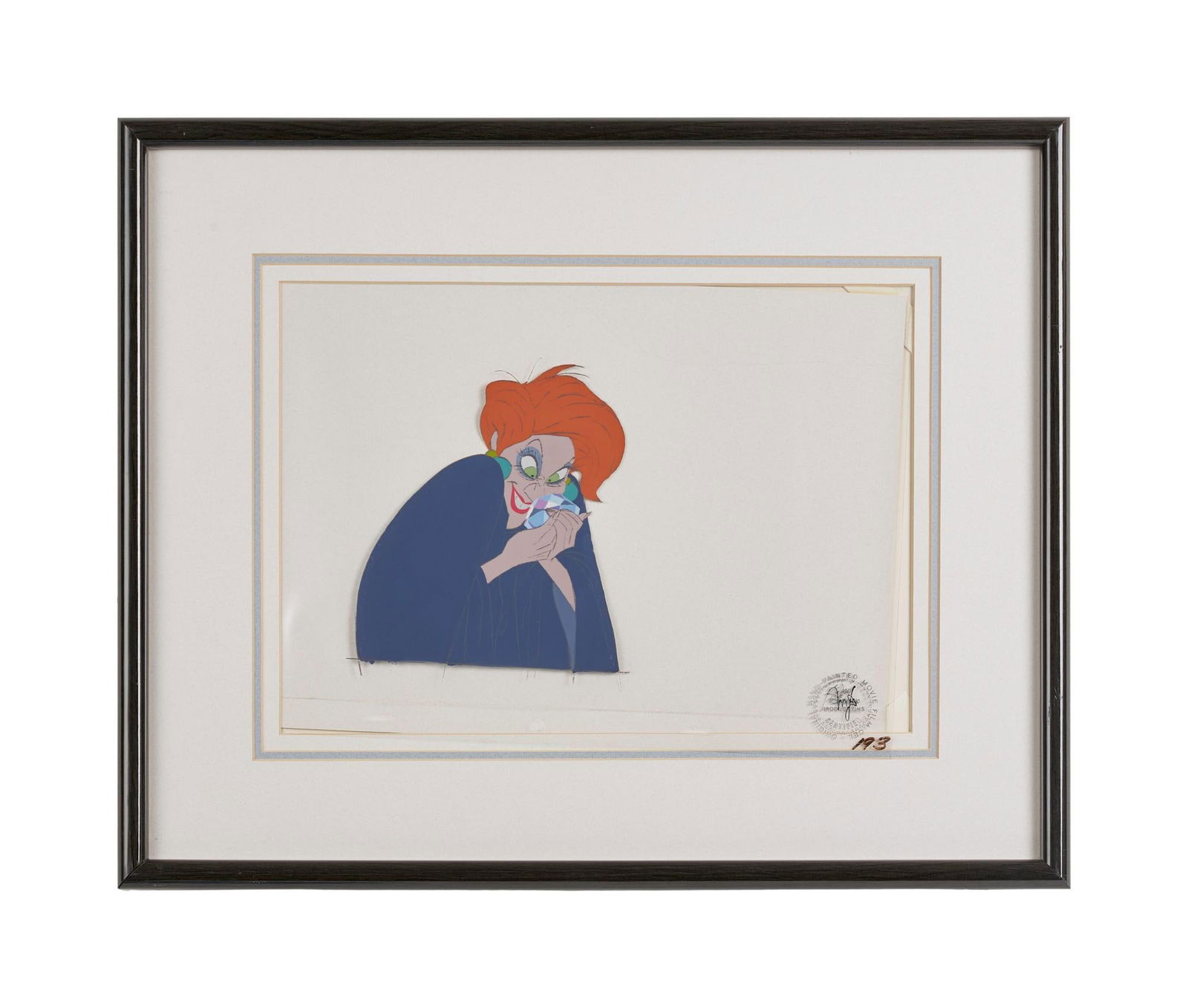The Rescuers | "madame Medusa" Original Production Animation Cel - Jun ...