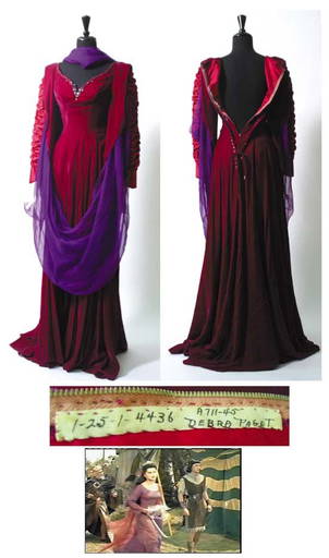 Debra Paget Dress Prince Valiant (1954)