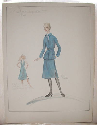 Renie Conley Susannah York Costume Sketch