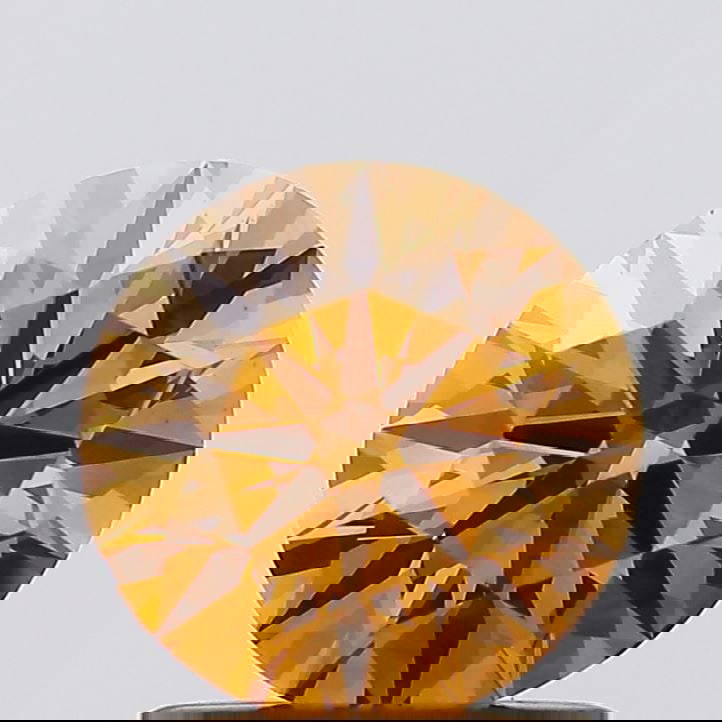 Loose Diamond - Round 1.25ct Fancy Brown Vs2 Auction