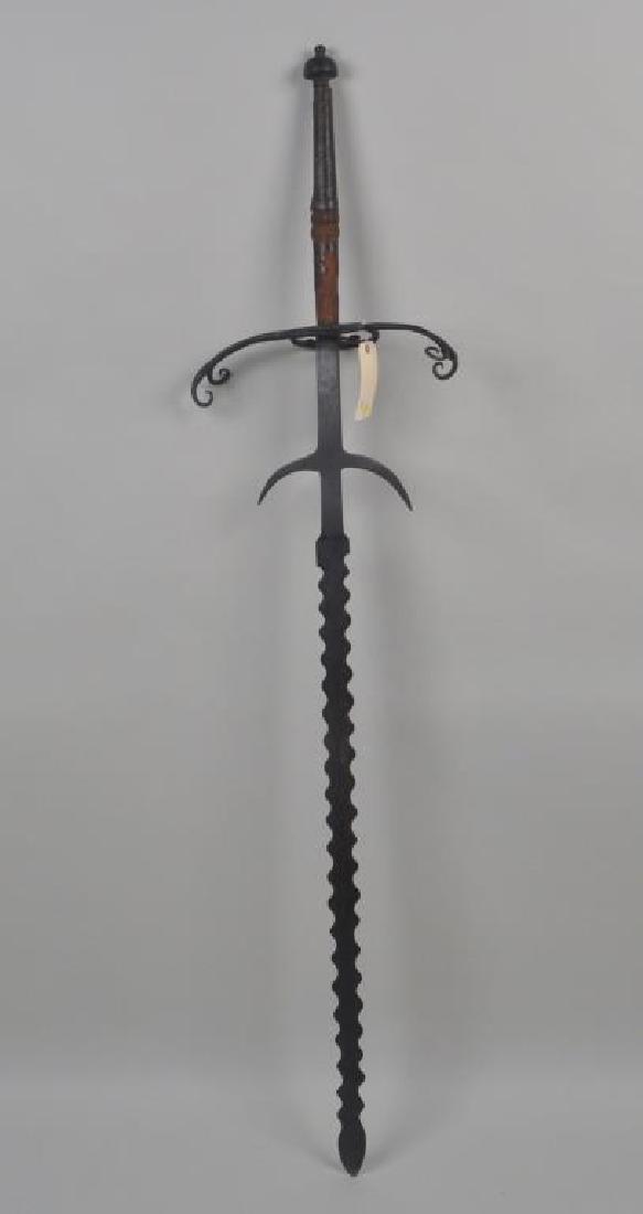 German Two-Handed Sword "Flammenschwert"