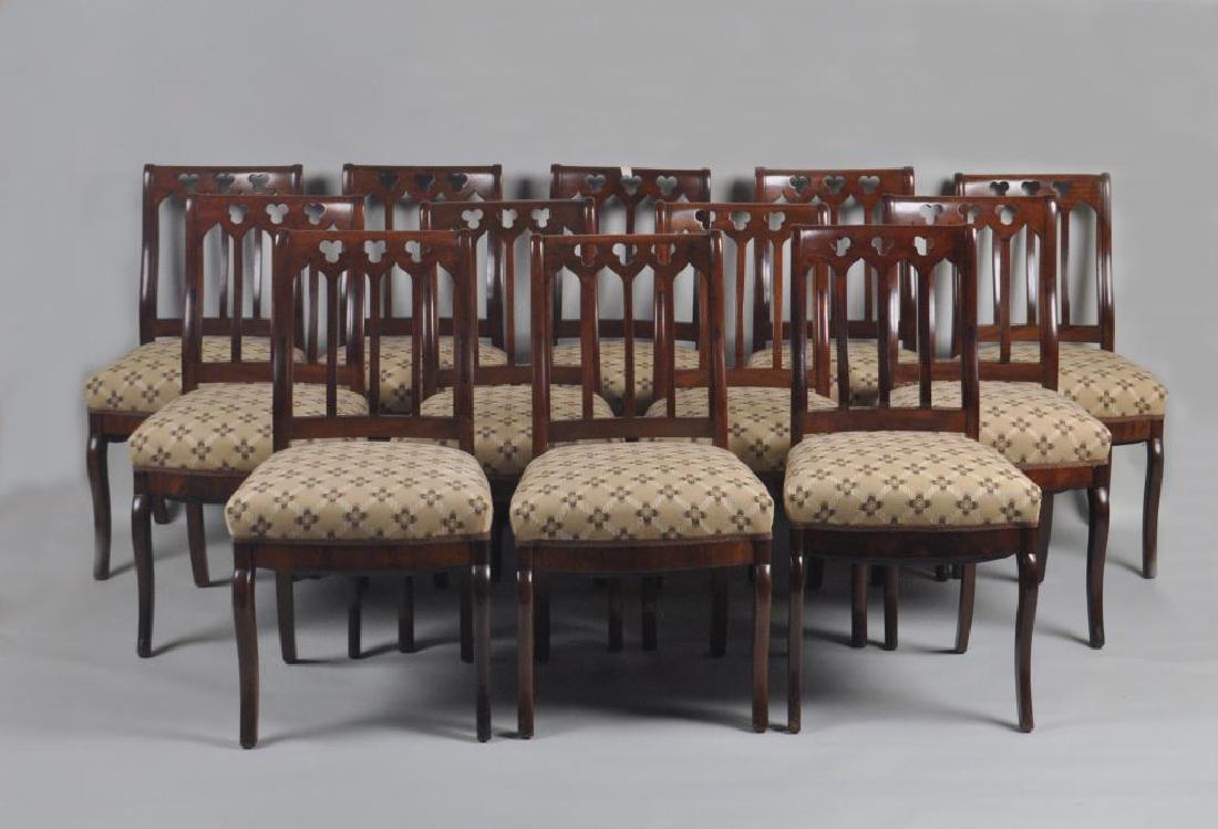 Set 12 Meeks "Lincoln White House Dining Chairs"