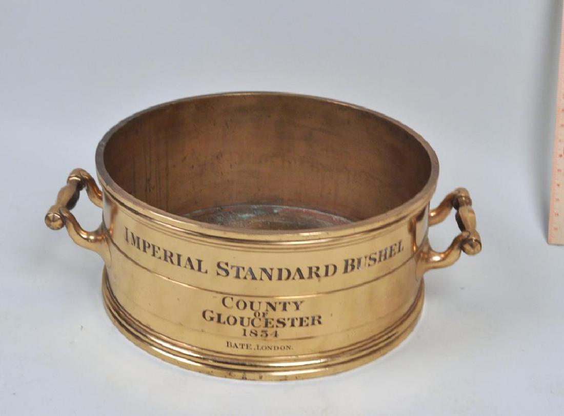 Bronze Imperial Standard Bushel Measure