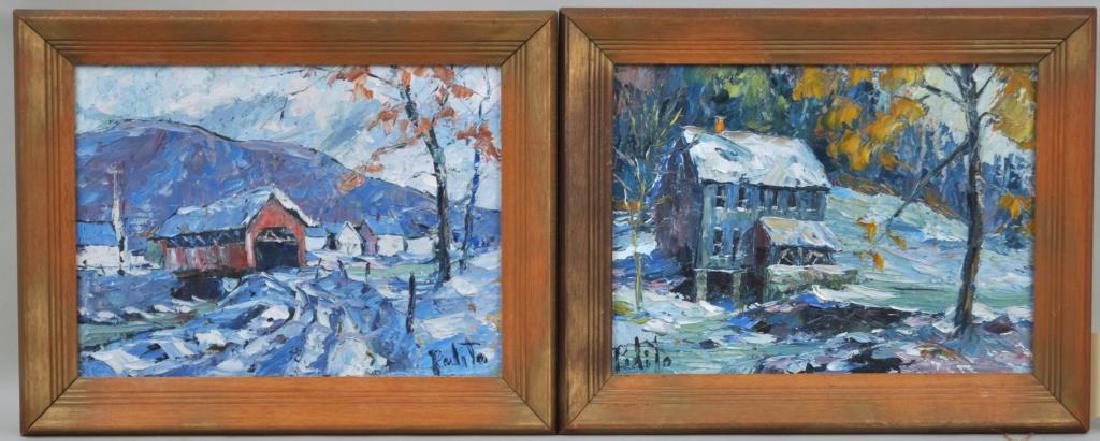 Francis Pulito, Two O/m New England Scenes