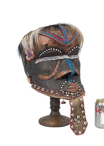 African Kuba Bwoom Royalty Mask