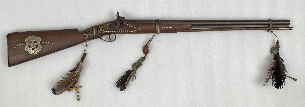 Wampum Decorated Trade Percussion Long Gun - Oct 18, 2022 | Schwenke ...