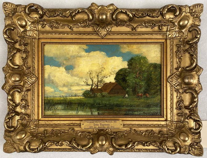 James Hagaman, Landscape O/b