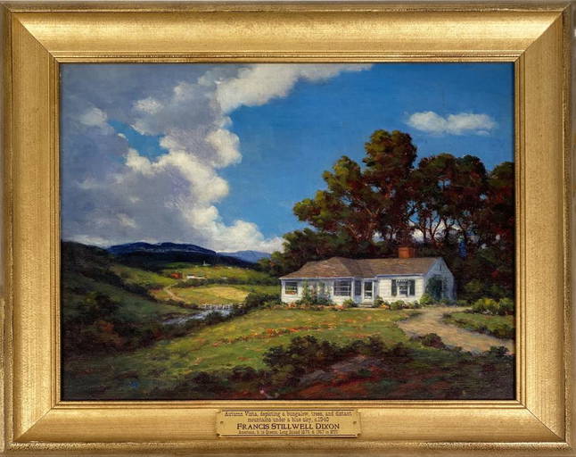 Francis Stillwell Dixon, Autumn Vista O/b