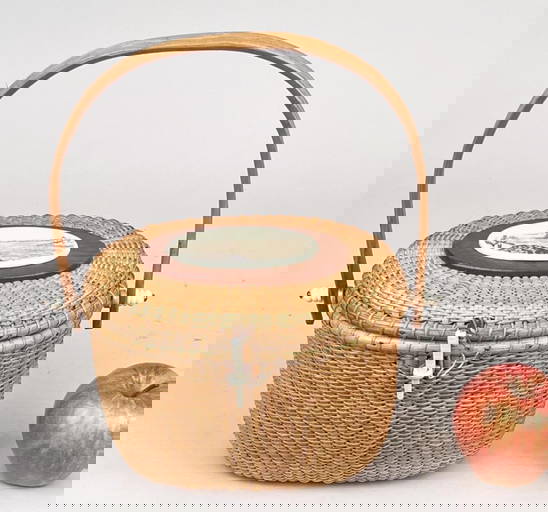 Vintage Nantucket Basket Purse Barlow