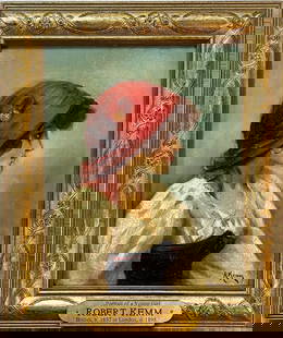 O/c Portrait Of Elizabeth Noel Kemp Auction