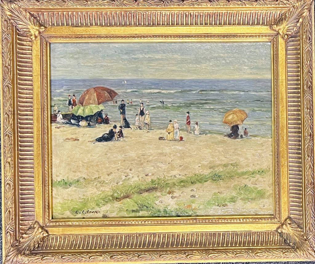 C.c. Cooper, O/c Impressionist Artwork Auction