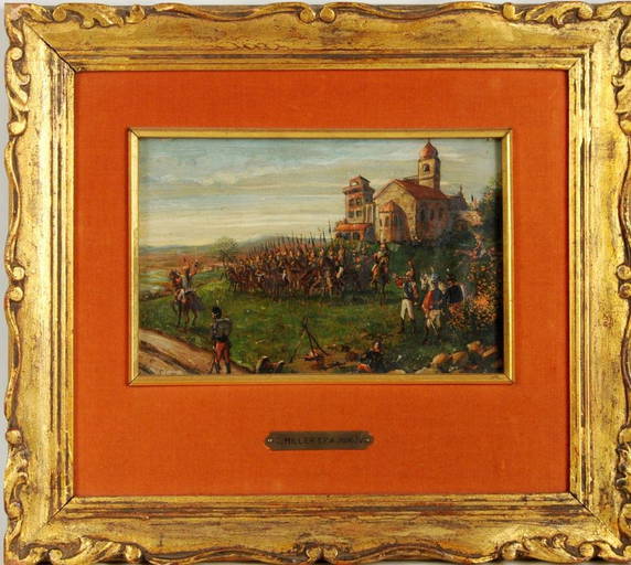 Possibly L. Miller Brajnikov "mustering The Troops"