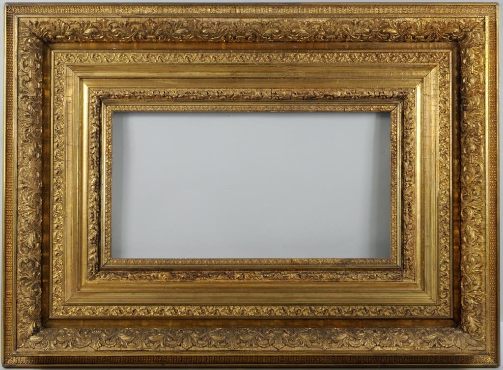 Elaborate Victorian Gilt Frame