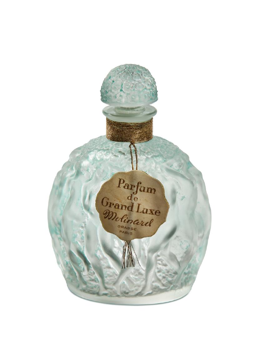 1937 R. Lalique, Molinard Calendal perfume bottle