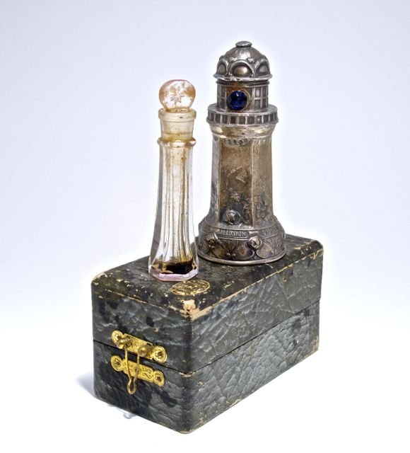 1910 Dralle Illusion Perfume Bottle And Stopper, Clear?