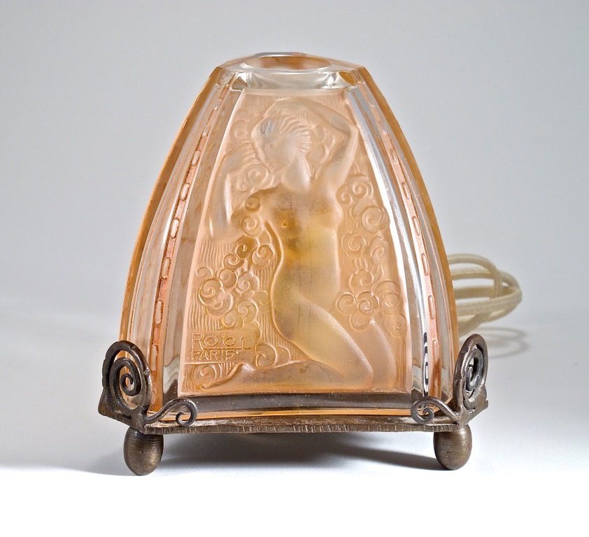 1920s Robj Art Deco Perfume Lamp