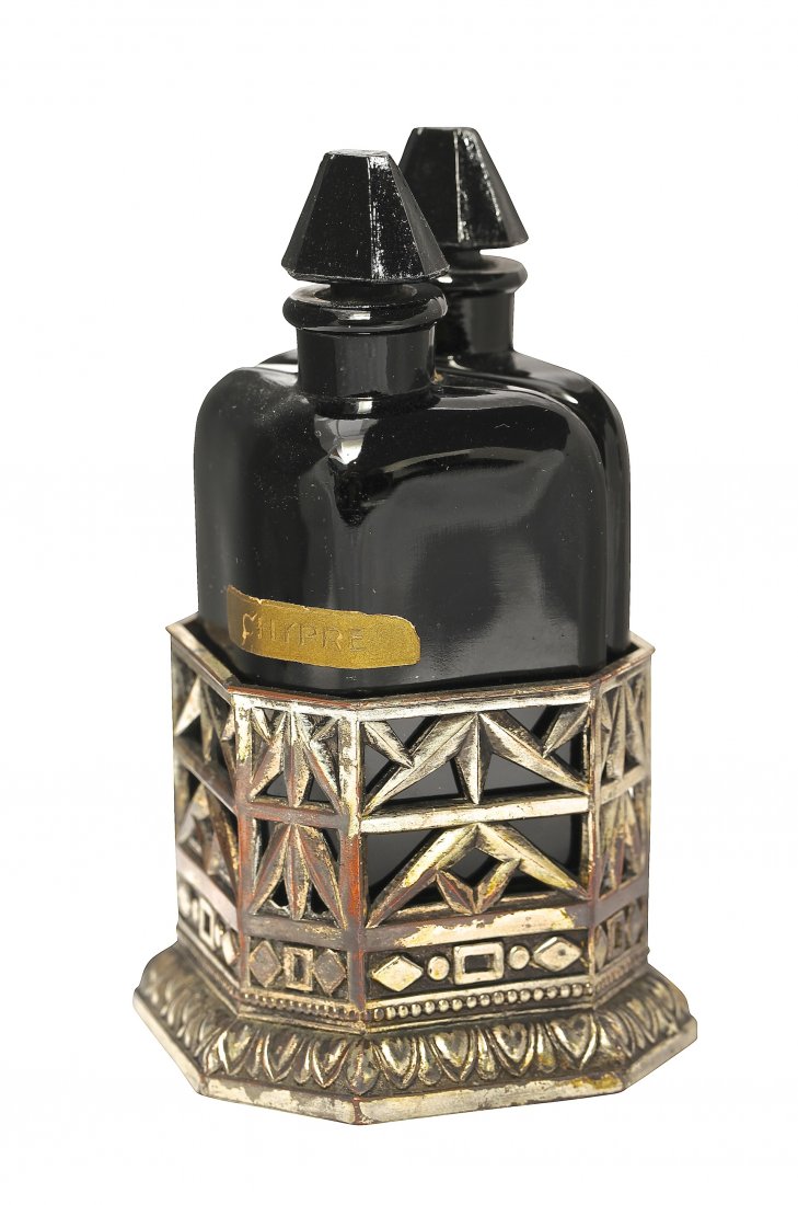 1920s Vantines Chypre And Sandal Wood Perfume Bottles