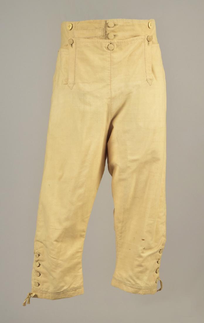 GENTLEMAN'S NANKEEN BREECHES, c. 1800