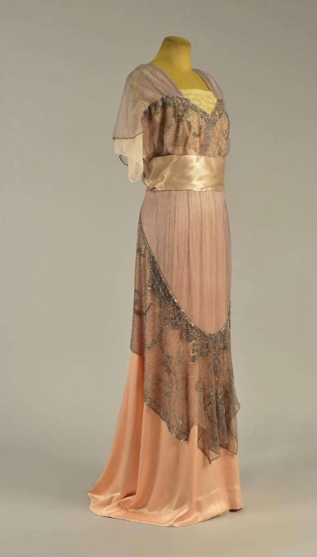 FIRST LADY ELLEN WILSON'S BEADED GOWN, 1913 - 1914