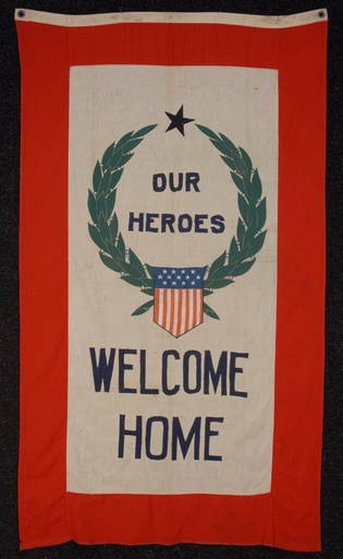 World War Ii Banner, C. 1946.