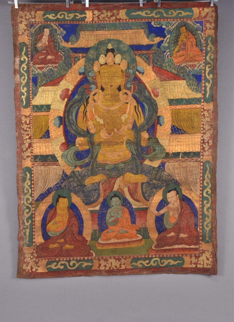 TIBETAN THANGKA, MODERN