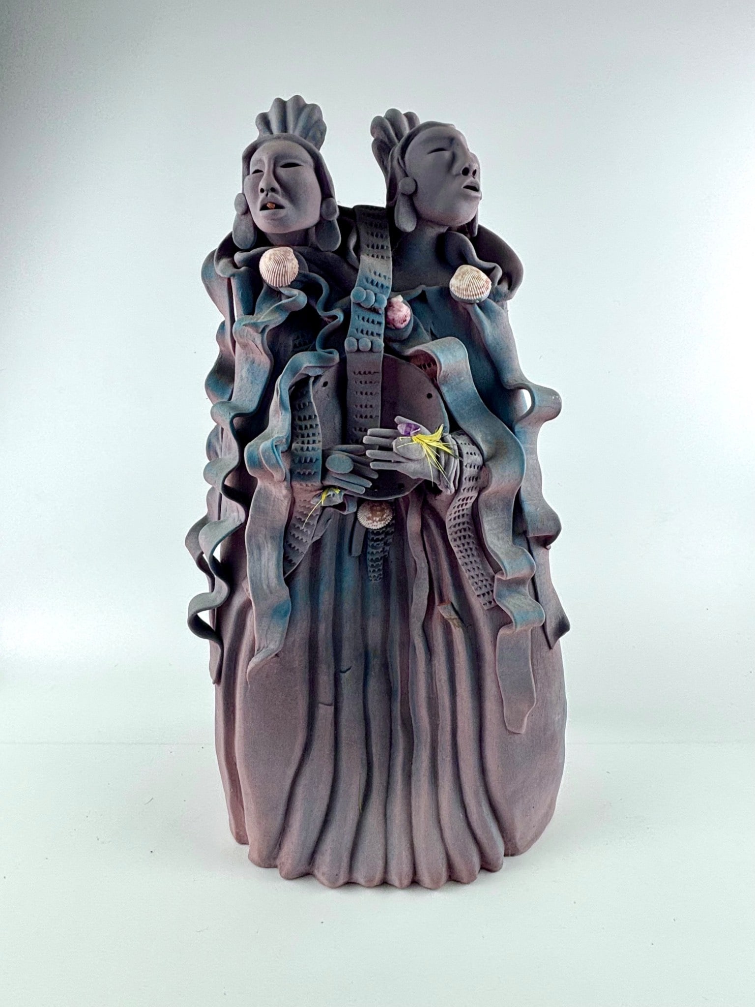 Elizabeth Abeyta ‘nah-glee-eh-hah’ Pottery Sculpture, Signed And Dated ...