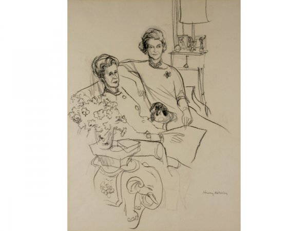 Henry Koehler: "john Jessun And Mimi Raud"