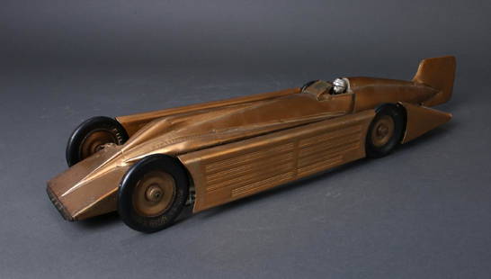 A Streamline Single Seat 'speed Record' Car