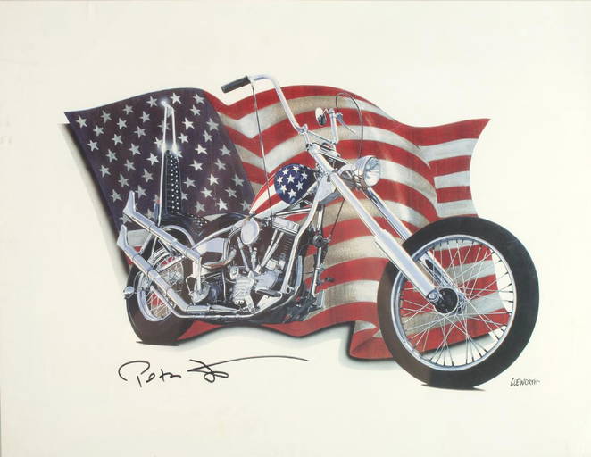 Peter Fonda Easy Rider Autograph