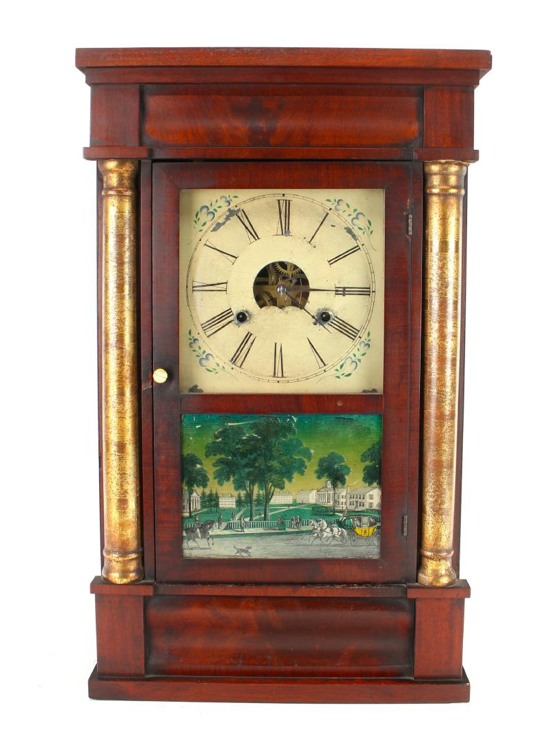 JC BROWN OGEE SHELF CLOCK