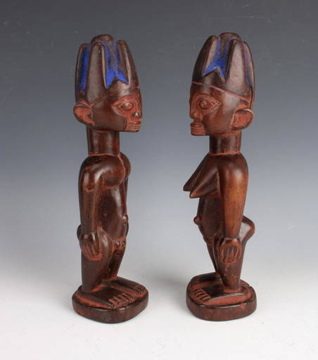 African Male And Female Fertility Statues