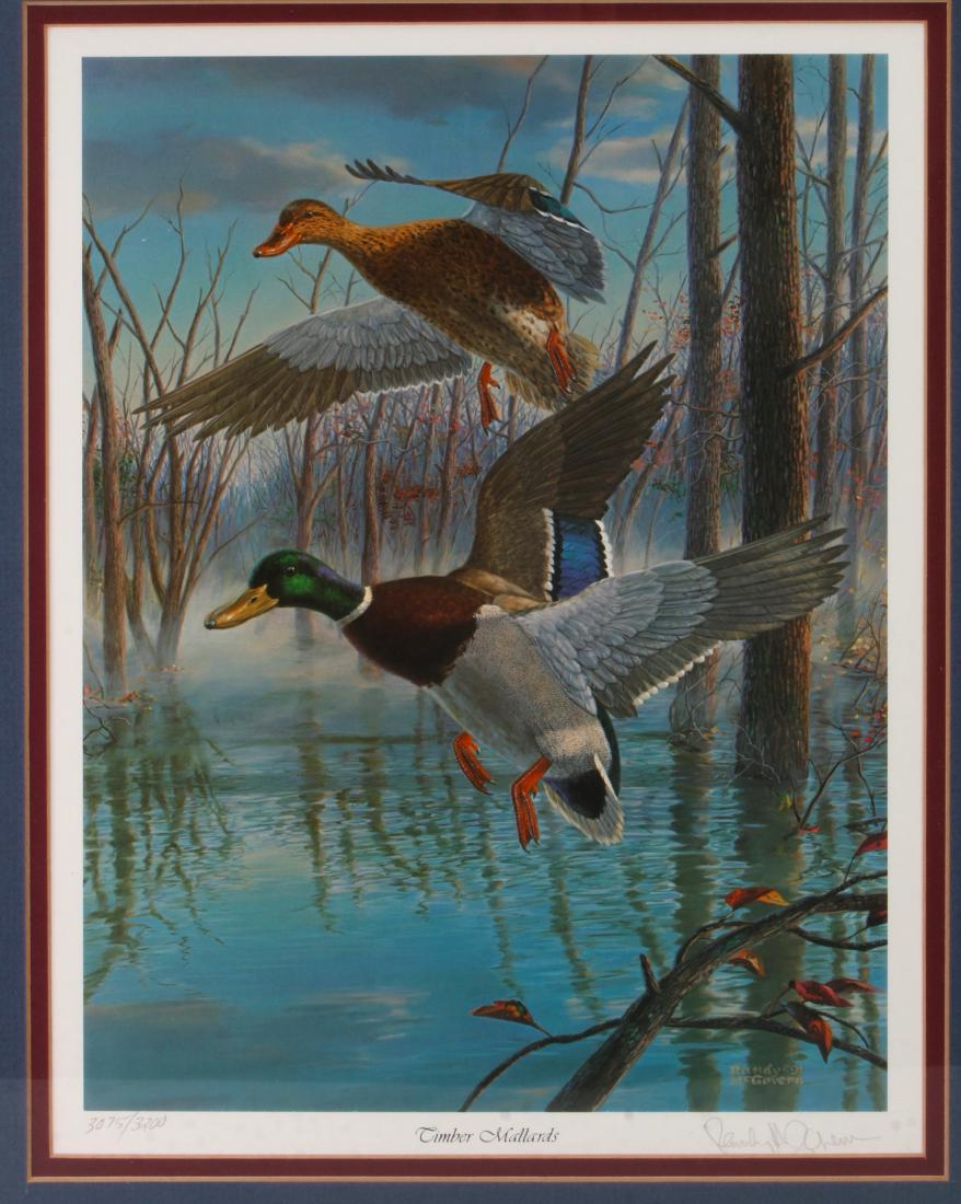 SIGNED NUMBERED PRINT TIMBER MALLARDS
