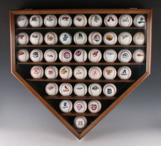 Baseball Home Plate Display Case